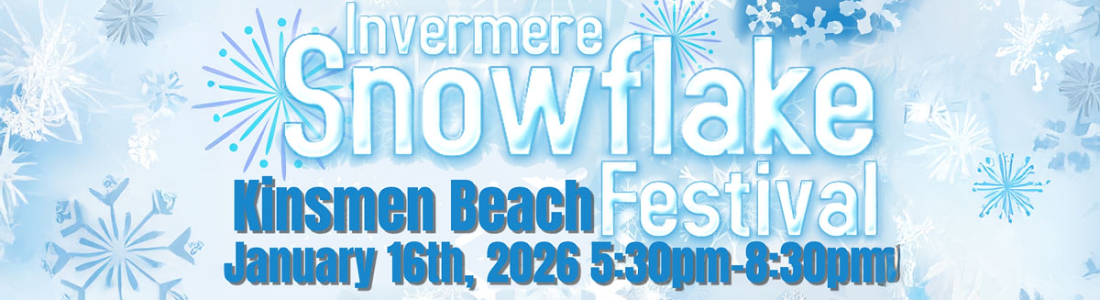 Snowflake Festival (Updated Jan 24) - District of Invermere